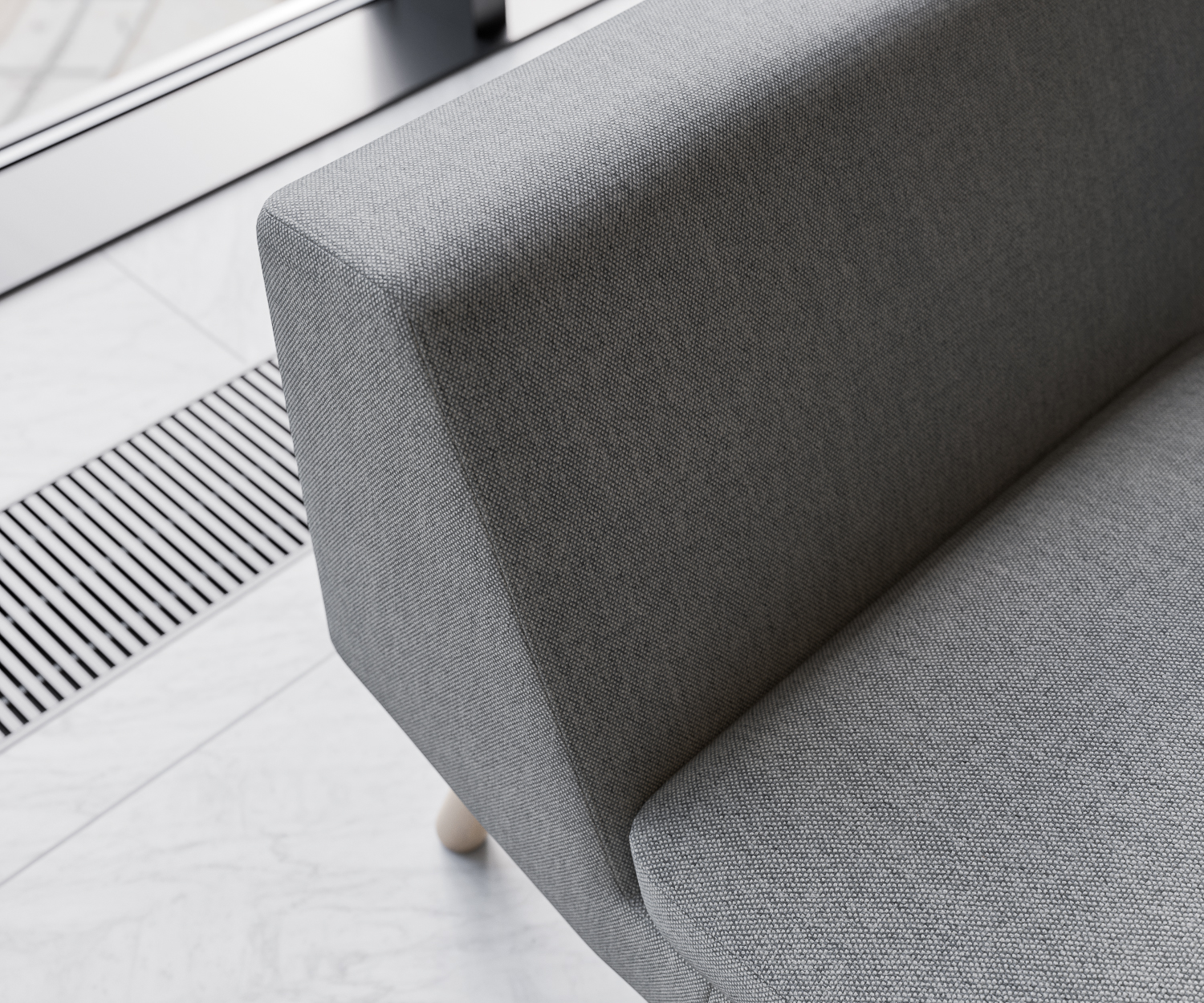 Prostoria Design Sofa Combine 2-Sitzer 3-Sitzer Grau Beige